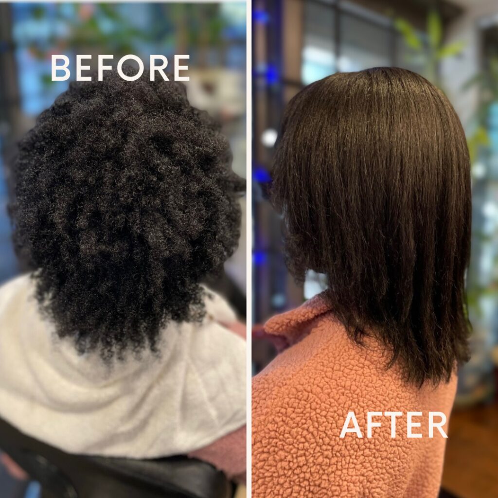 Hair Straightening Services - Hair Relaxers, Heat Treatments and Bonding